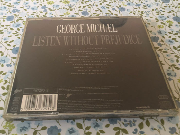 George Michael listen without prejudice (CD) – Rodekassen