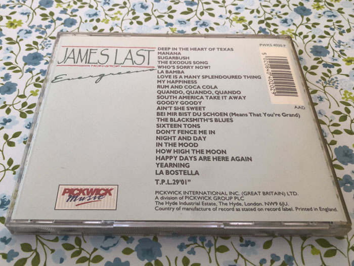 James Last & orchestra non stop (CD) – Rodekassen