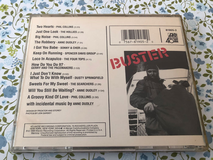 Phil Collins Buster (CD) – Rodekassen