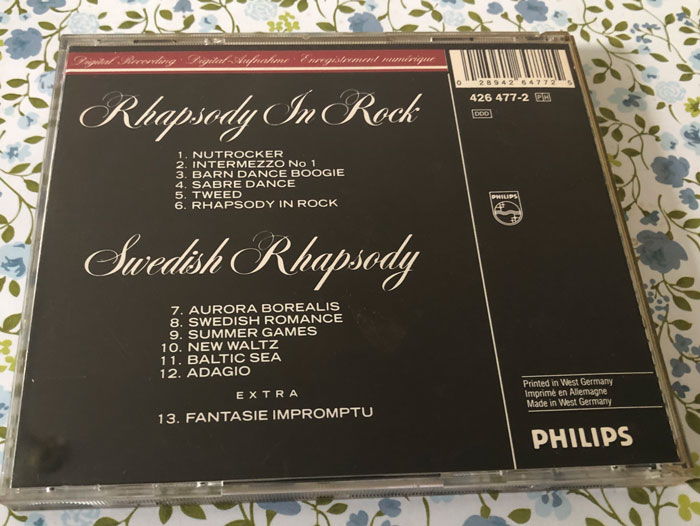 Robert Wells Rhapsody in rock (CD) – Rodekassen