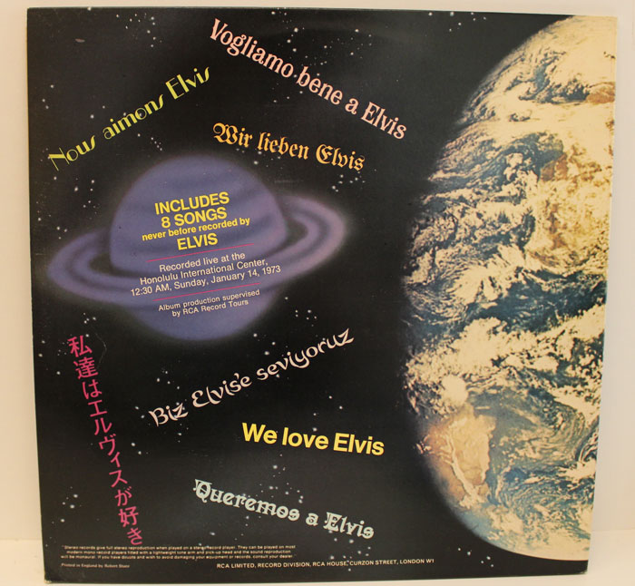 Elvis – Aloha From Hawaii Via Satellite 2 lp’ere – Rodekassen Elvis – Aloha From Hawaii Via Satellite 2 lp’ere – Rodekassen